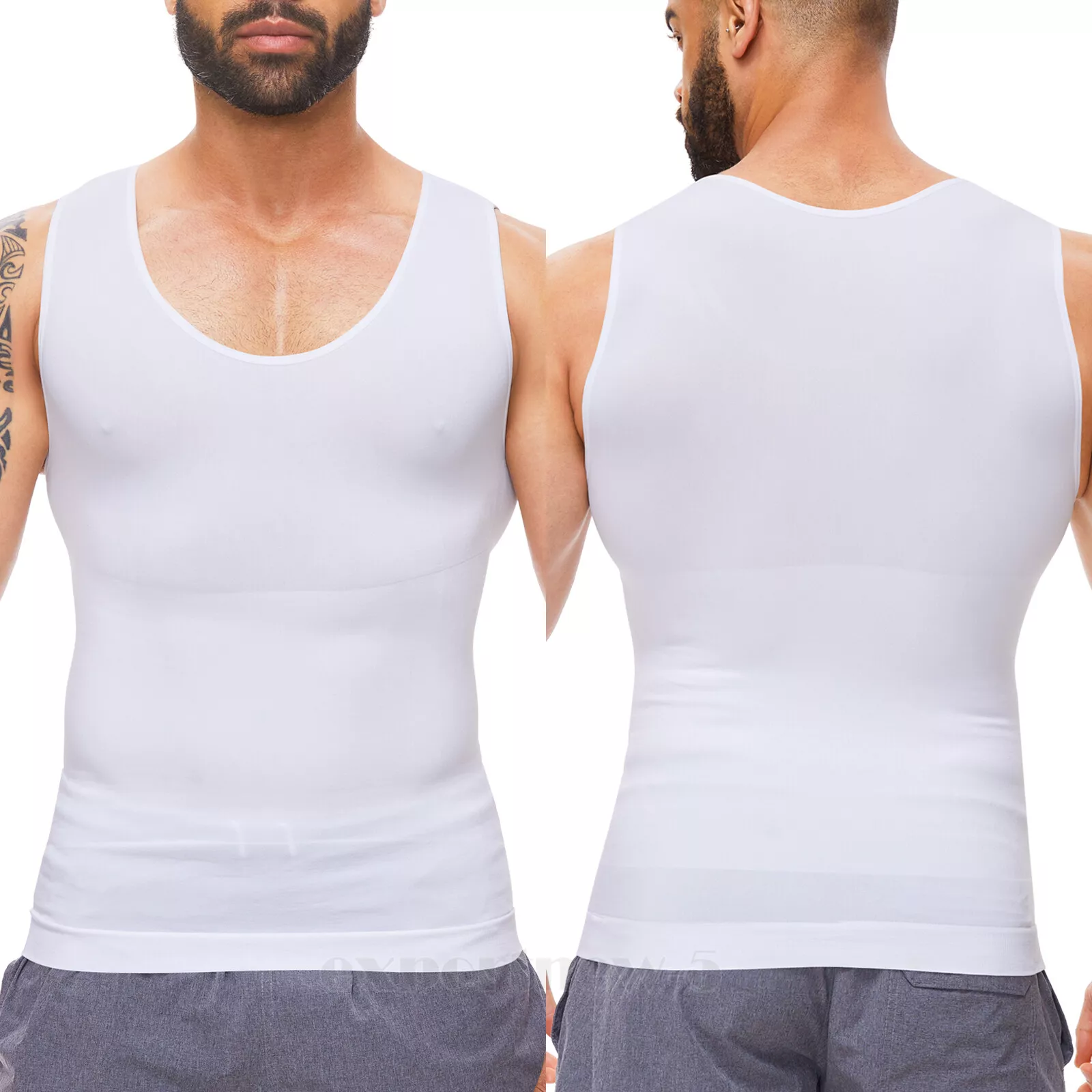 Fajas Para Hombres Faja Reductora Men Body Shaper Abdomen Control ...