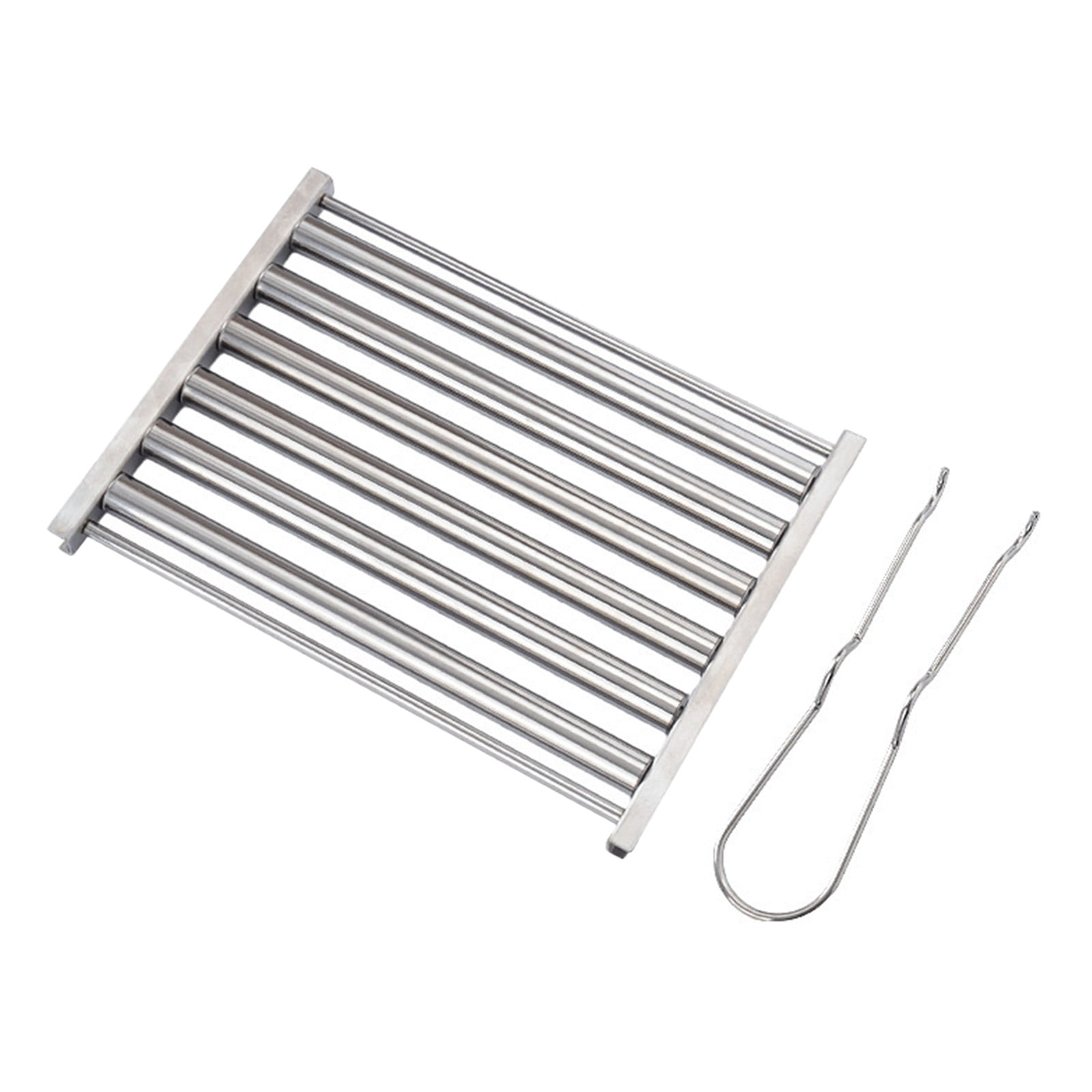 Fajhha Summer Savings Stainless Steel Hot Dog Rack Sausages Rack Grill ...