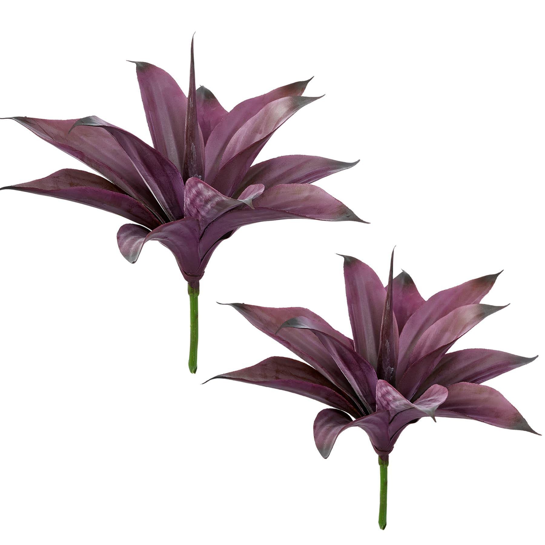 Fake Agave Plants Artificial Indoor Outdoor Decor, UV Resistant ...