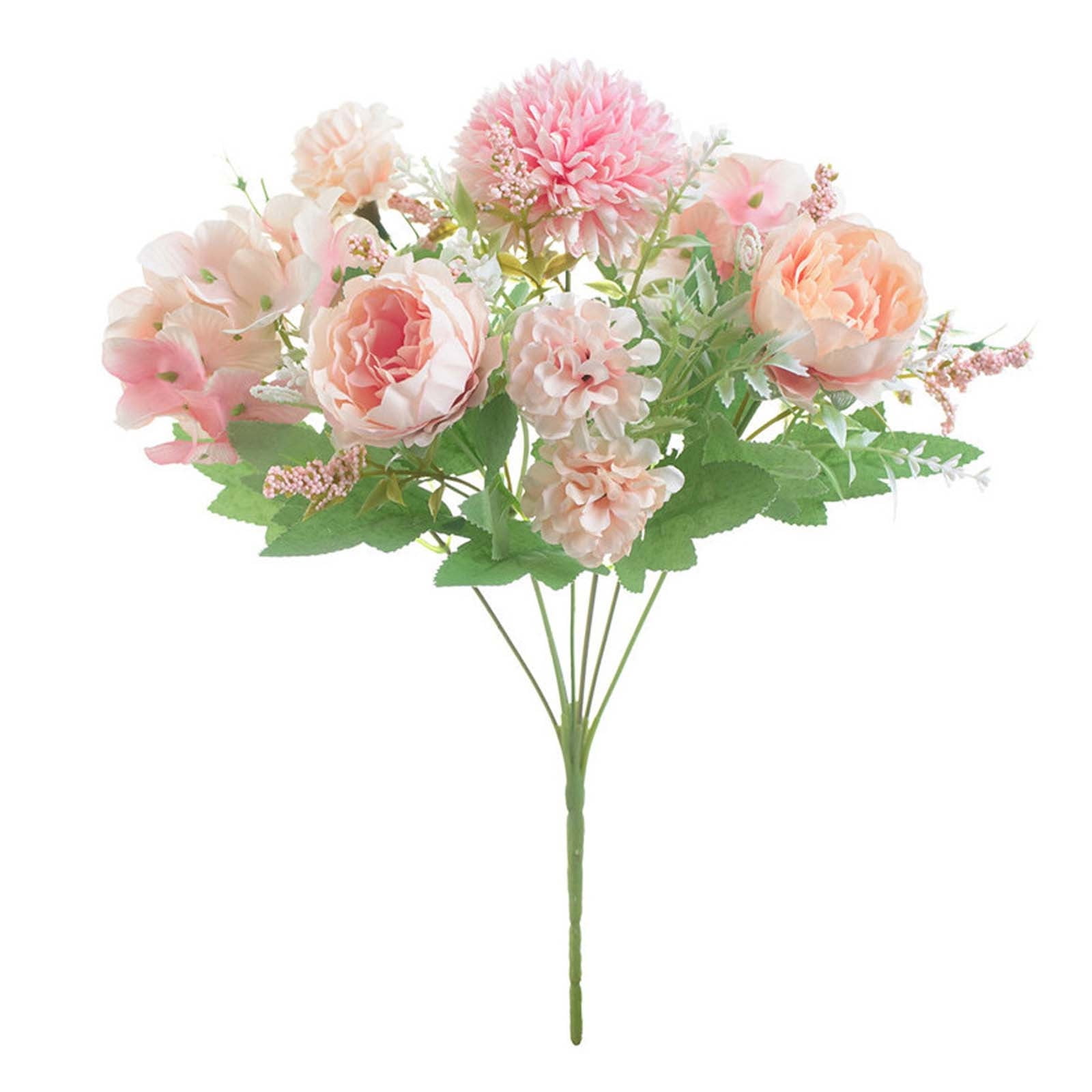 Fake Artificial Flowers Bouquet for Decoration, Home Decor Flowers With ...
