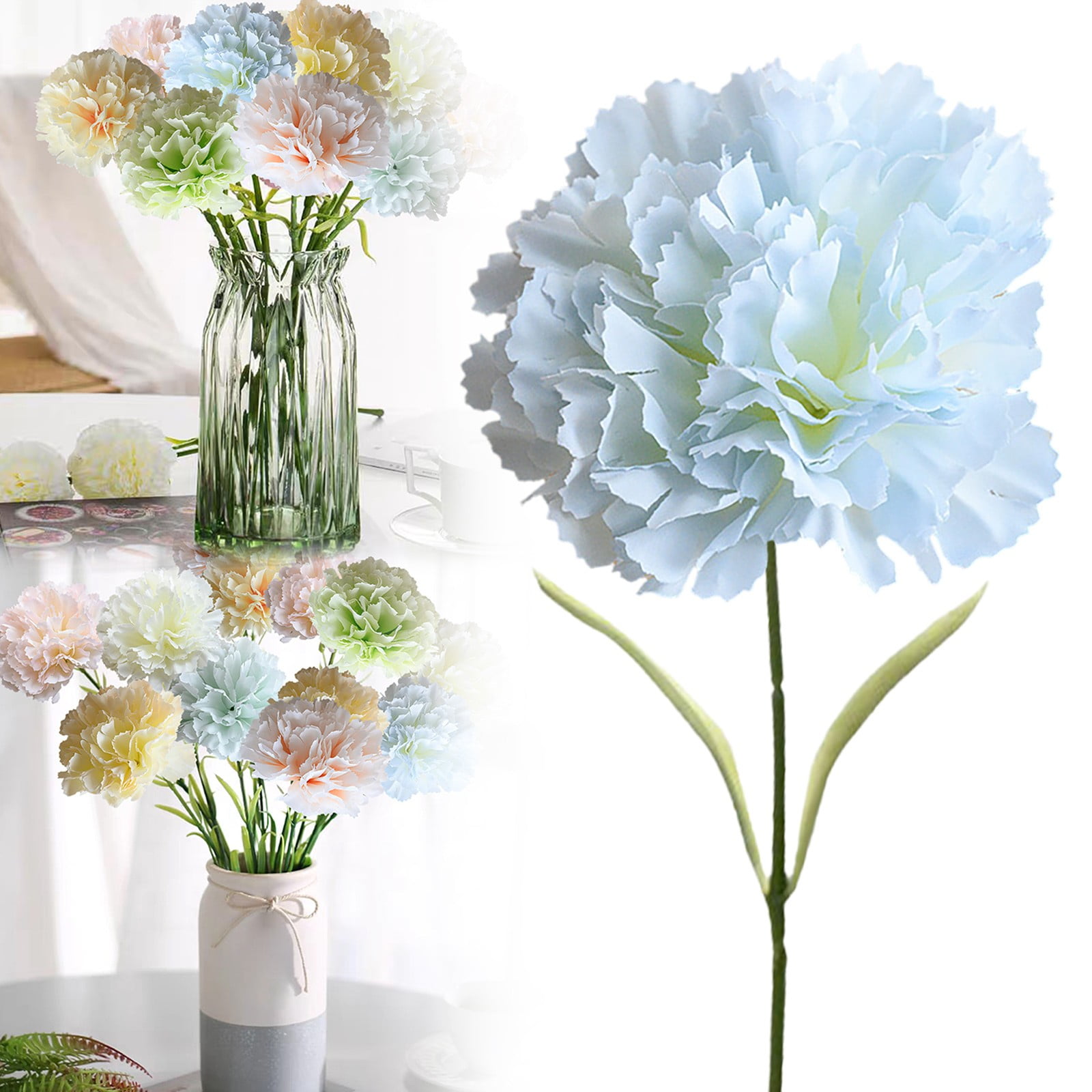 Fake Baby Breath, Artificial Flower Stems, Shavuot Decorations ...