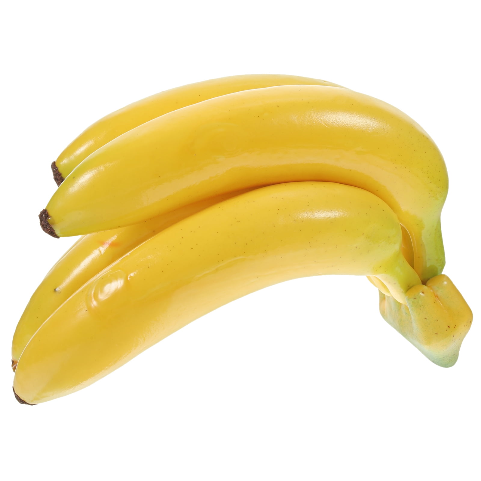 Artificial Fruit Banana Cluster Foam Bananas Cluster 1 Set Fake Fruit ...