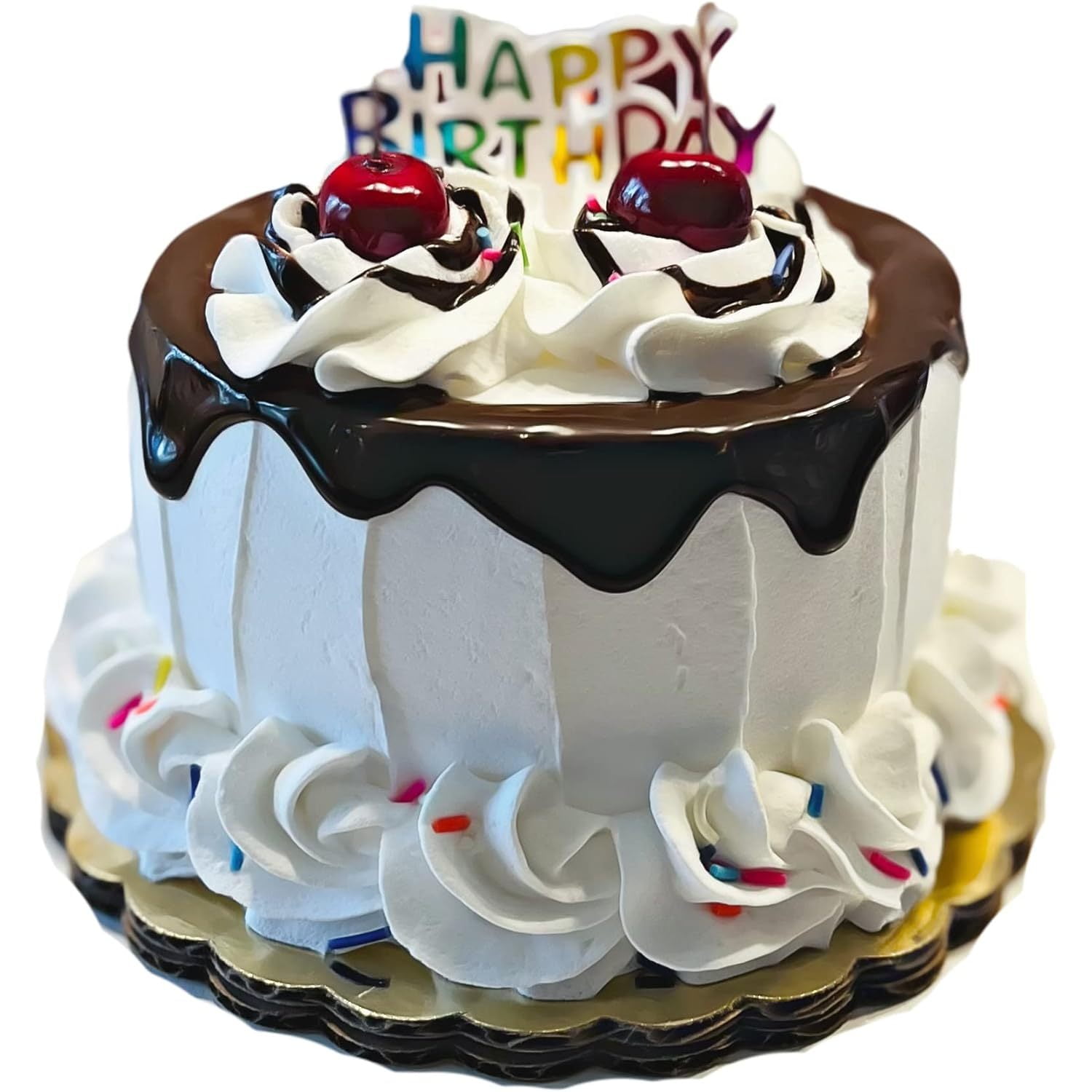 Fake Birthday Cake – Artificial Cakes for Display – Faux Cake ...