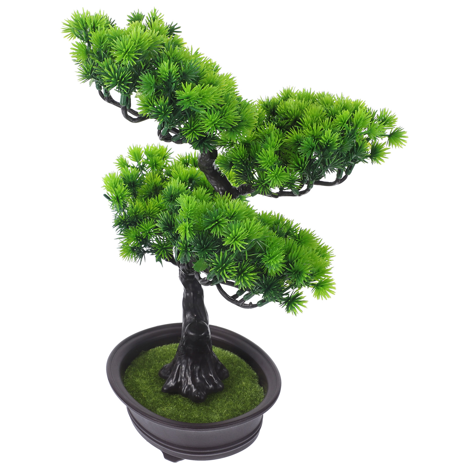 Fake Bonsai Tree Indoor Desktop Good Decorative Effect Office - Walmart.com