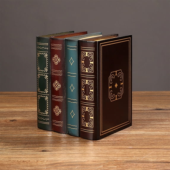 Fake Book Box, Decorative Book Boxes Faux Book Safe Storage Boxes ...