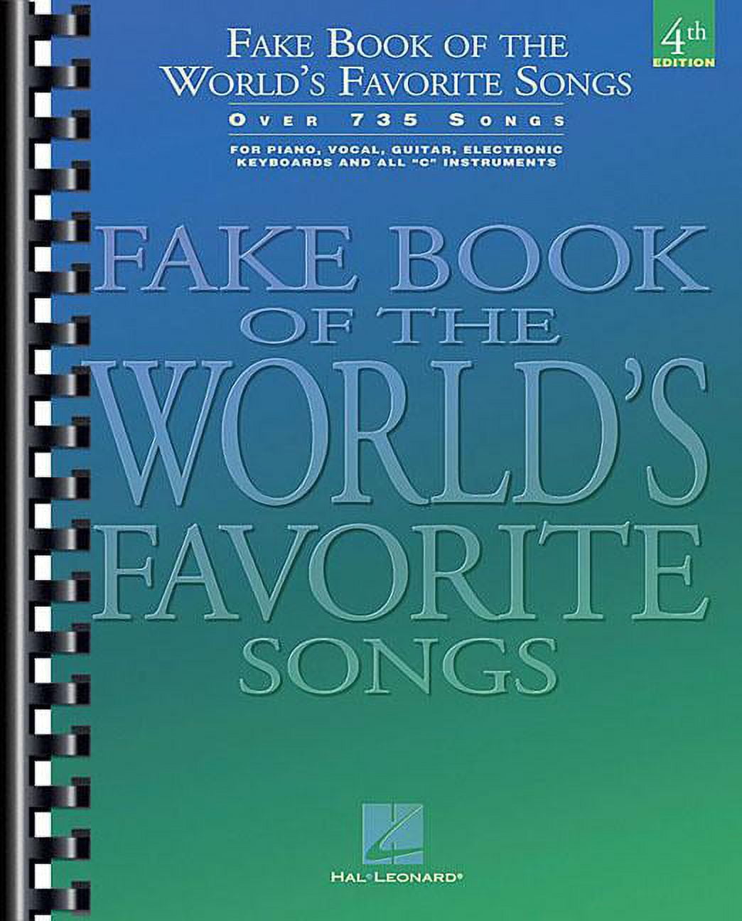 Fake Books Fake Book of the World's Favorite Songs: C Edition ...