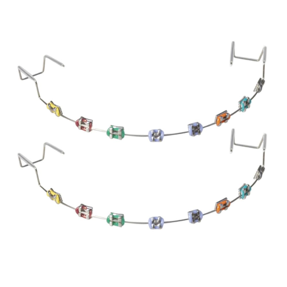 Fake Braces, Kids Fake Braces Lip Protector Colorful Braces Wire, Teeth ...