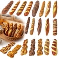 Fake Bread, Artificial Loaf Decoration, Realistic Artificial Bread ...