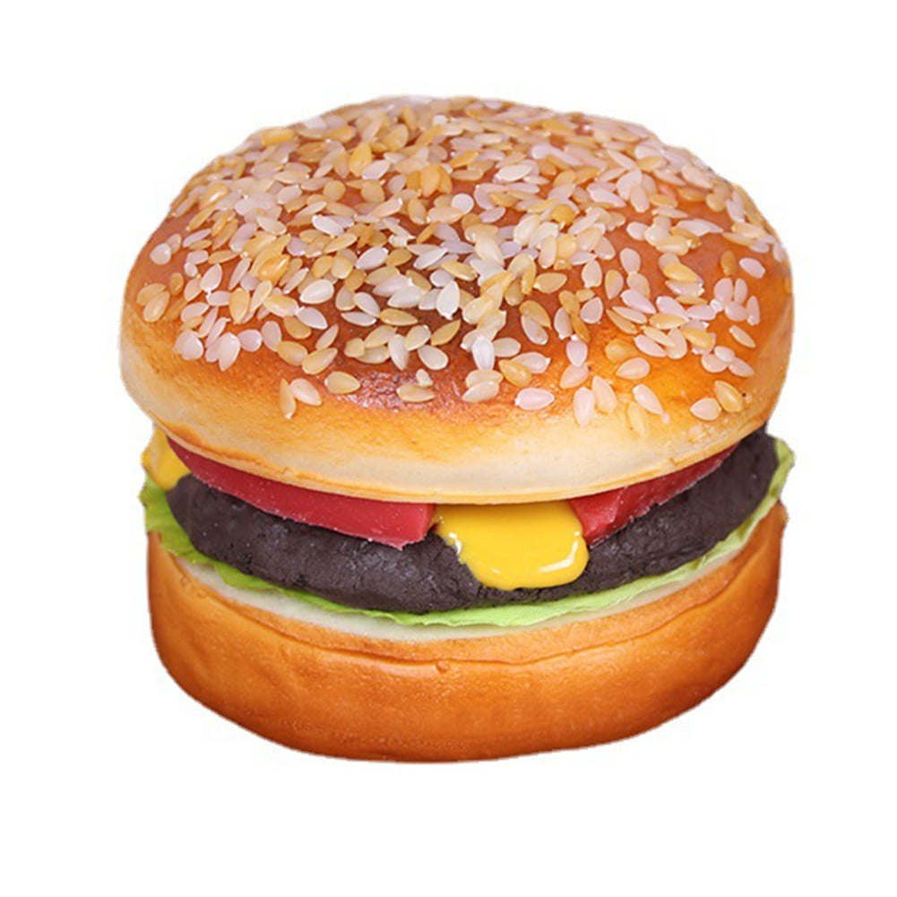 Fake Bread Food Toy Simulation Hamburger Cake Model Food Props ...