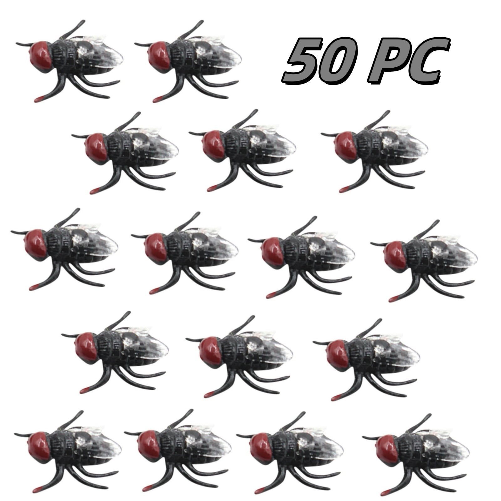 Fake Bugs Plastic Mock Insects Reptile Joke Toys Prank Scary Trick ...