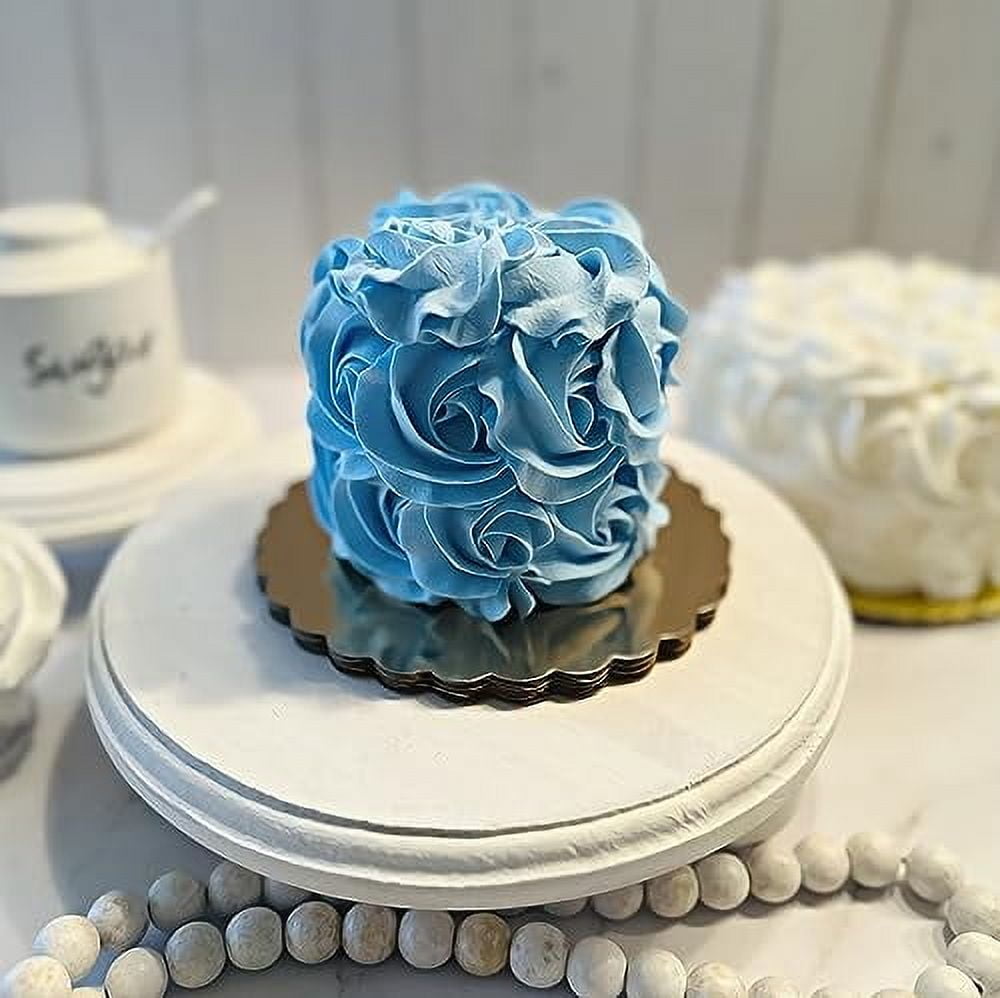 Fake Cake – Mini Cake Blue - Artificial Cakes for Display – Faux Cake ...