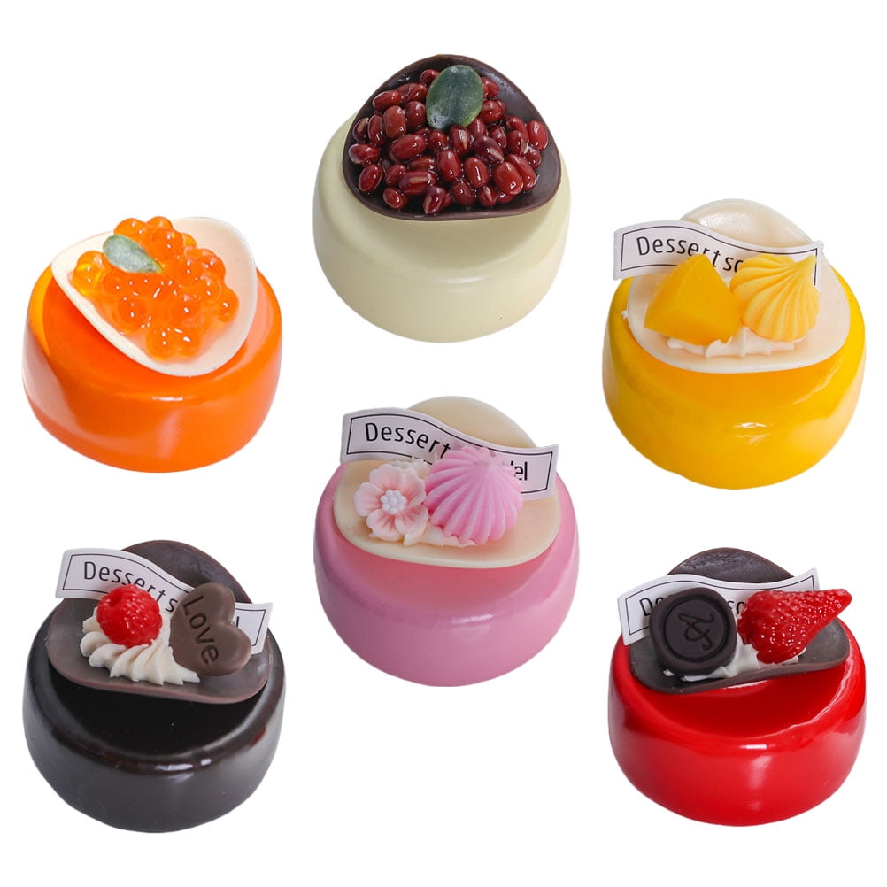 Guichaokj Fake Cakes Office Decore Simulation Artificial Dessert Models ...