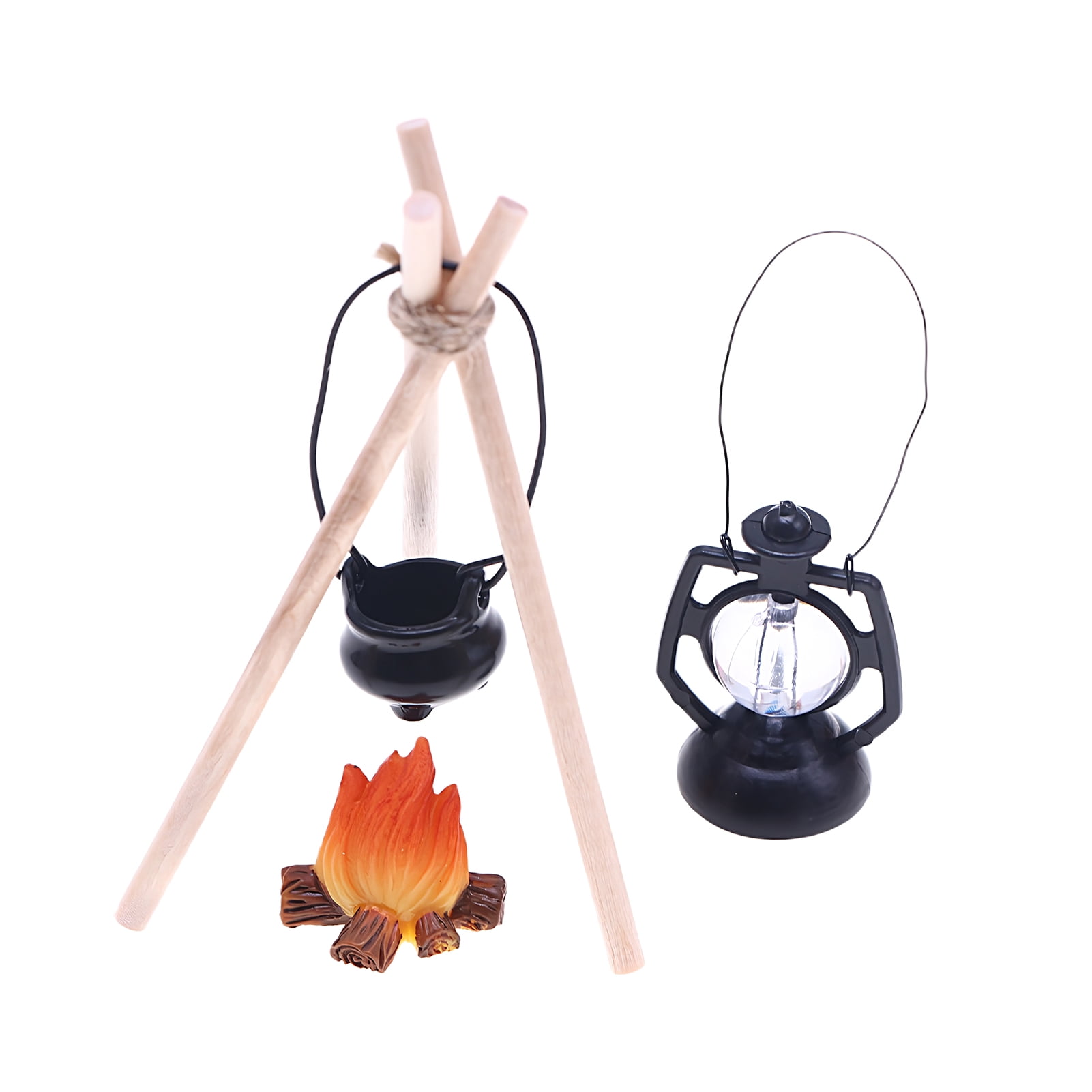 Fake Camp Fire,Realistic Campfire Decorations Doll House Decorations ...