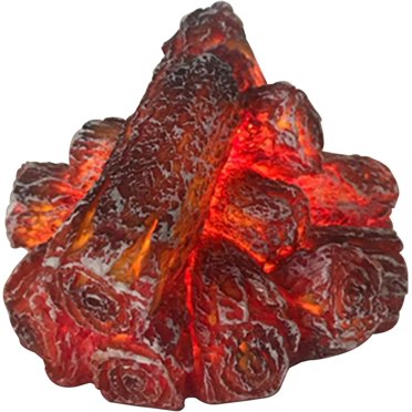 Elegantoss Artifical LED Fire Flame Light, Realistic Silk Flame Effect ...