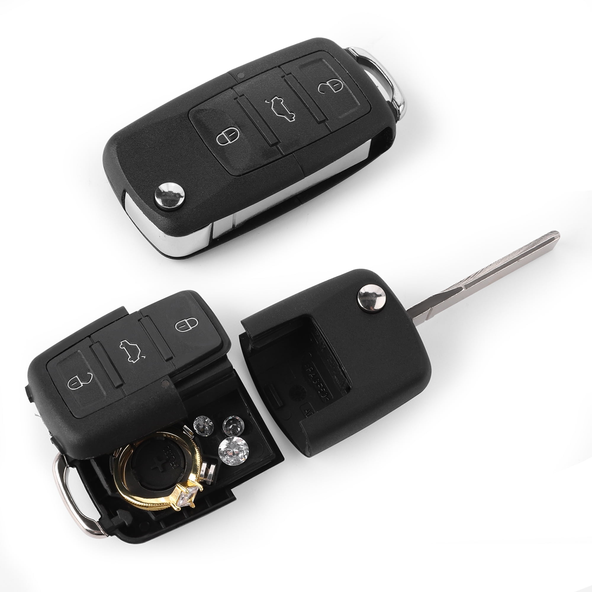 Fake Car Key Hidden Safe with Secret Compartment - Realistic Looking ...