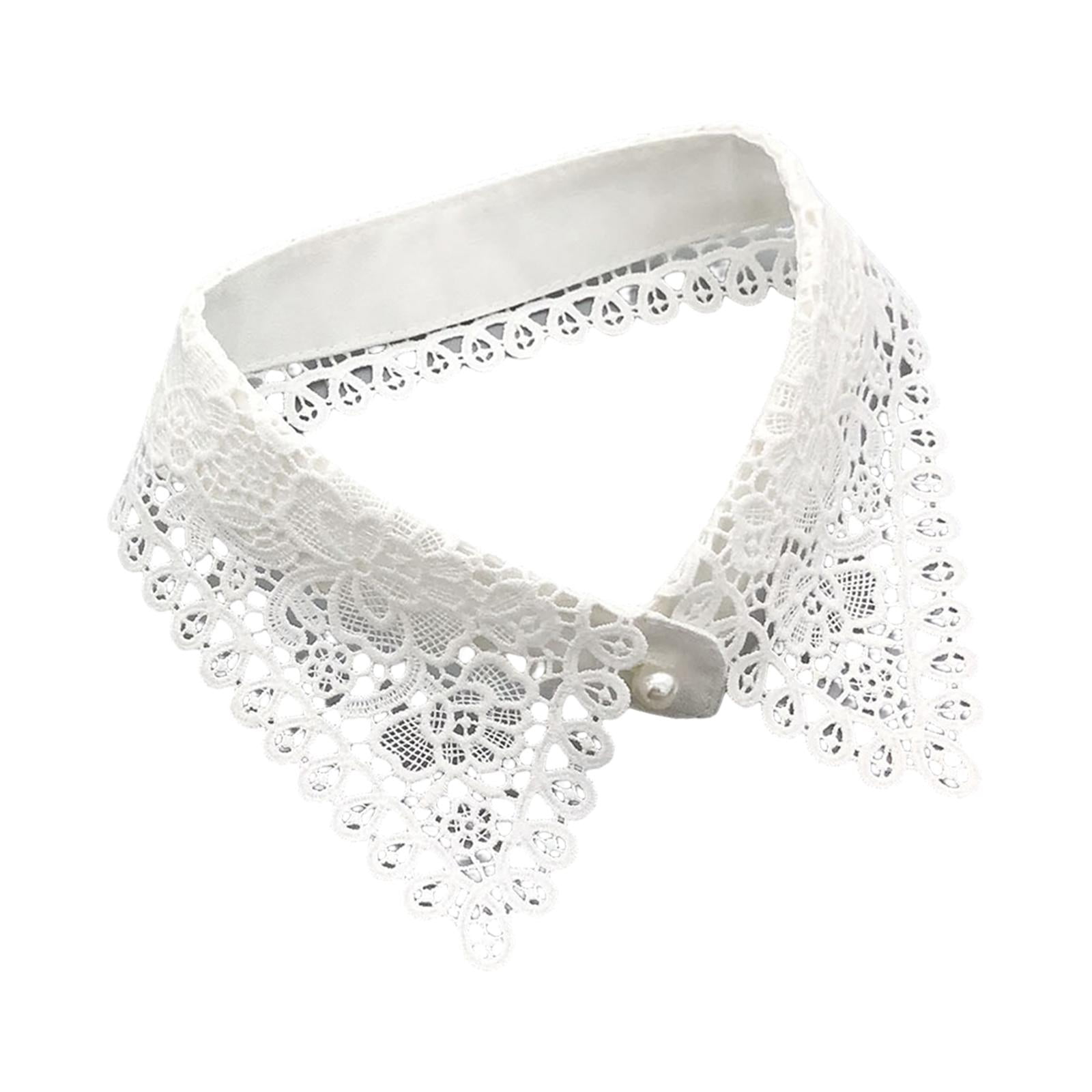 Fake Choker, False Neckwear Elegant Detachable Necklace Lapel Neckwear ...