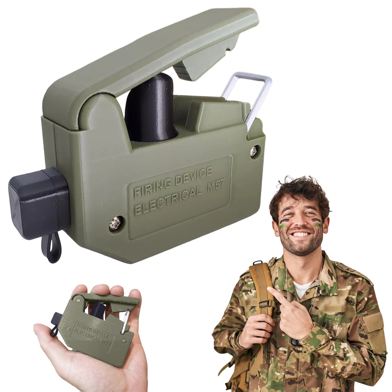 Fake Clacker M57, 3D Printed Fake Clacker M57 Model, 3D Printed Plastic ...