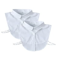 Odeerbi Chiffon Fake Collar for Women False Collar Solid Color ...
