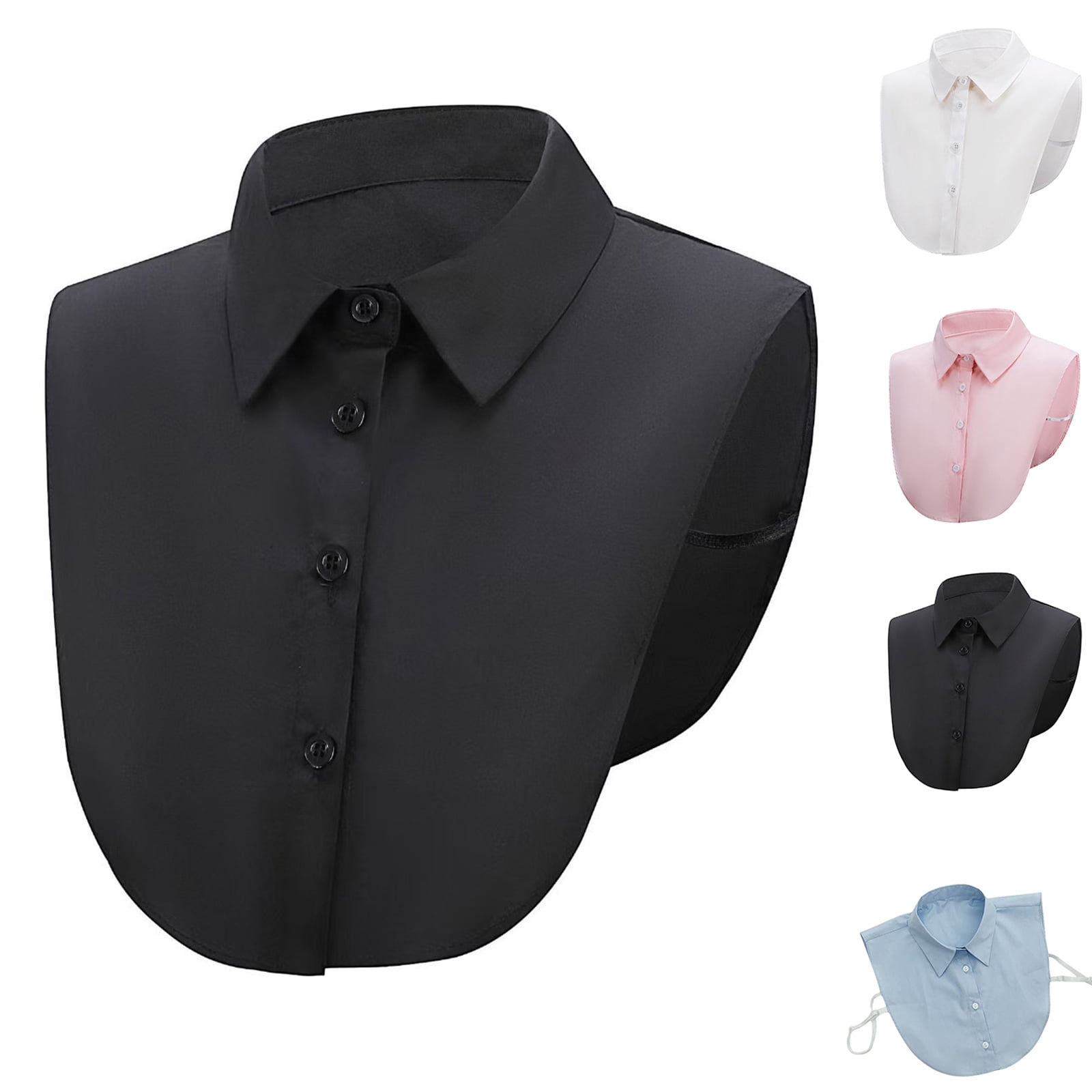 Fake Collar Detachable Dickey Collar Faux False Collar Blouse Half ...