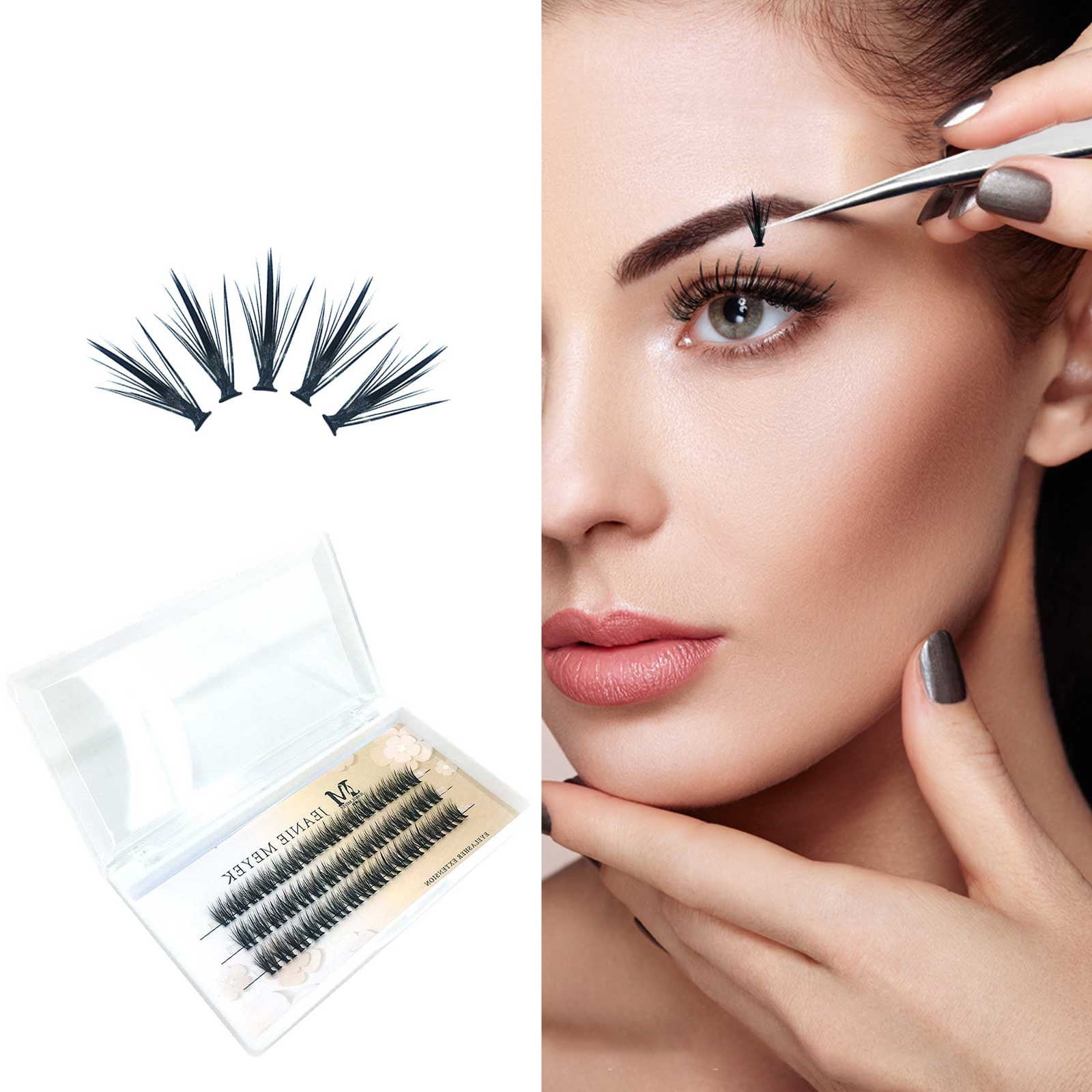 Fake Eyelashes False Eyelashes Clusters Flower God Dense Sandwich ...