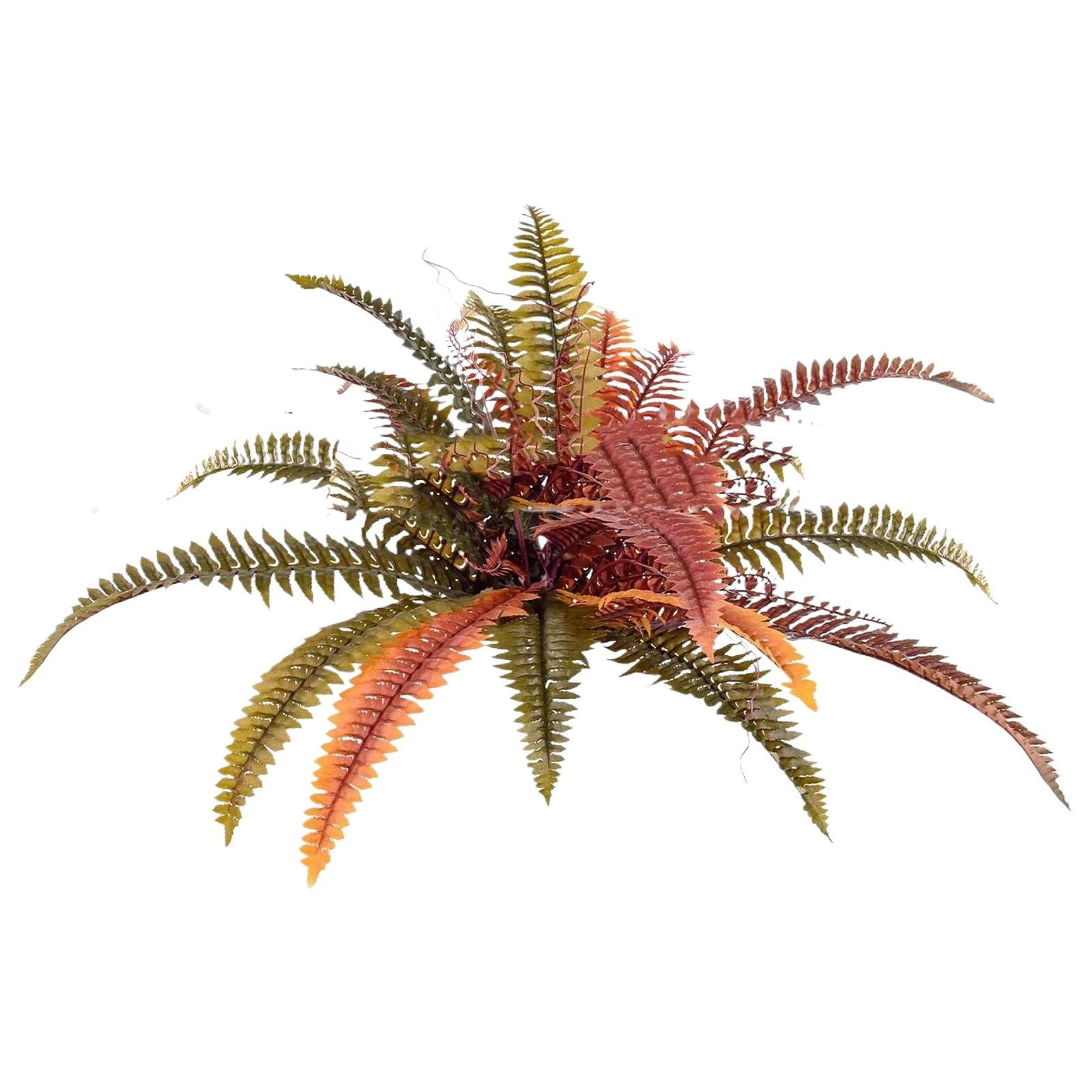 Fake Ferns, Voguev Wild Flowers Artificial Lifelike Artificial Fern ...