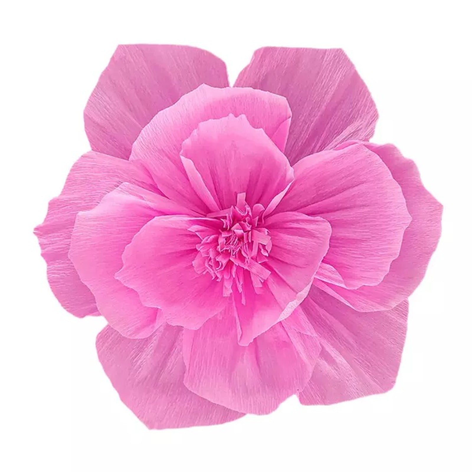 Fake Flower Bouquet 3 Pcs Set Of Premium 3D Crepe Paper Flowers ...