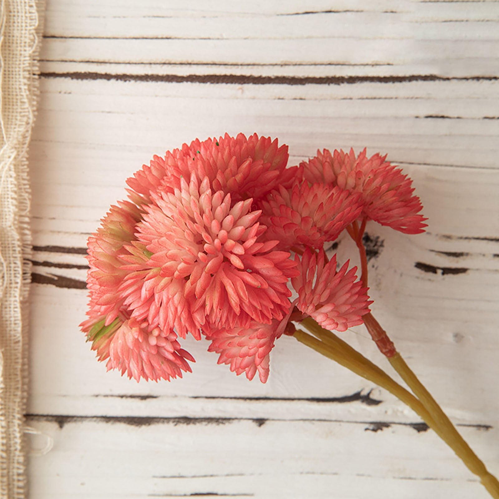 Fake Flower Bouquet Artificial Fake Plastic Silk Perilla Plant Flowers ...