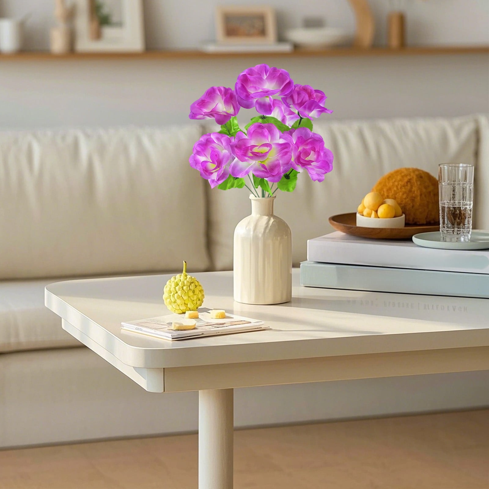 Fake Flowers 1PC,Artificial Flowers Lifelike Bouquet for Home Decor ...