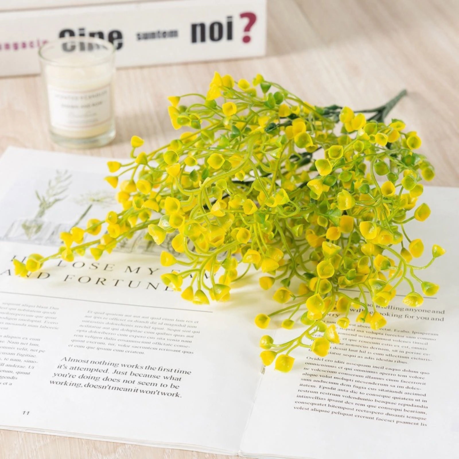 Fake Flowers,Artificial Bouquet Fake Flower Plastic Small Flower And ...