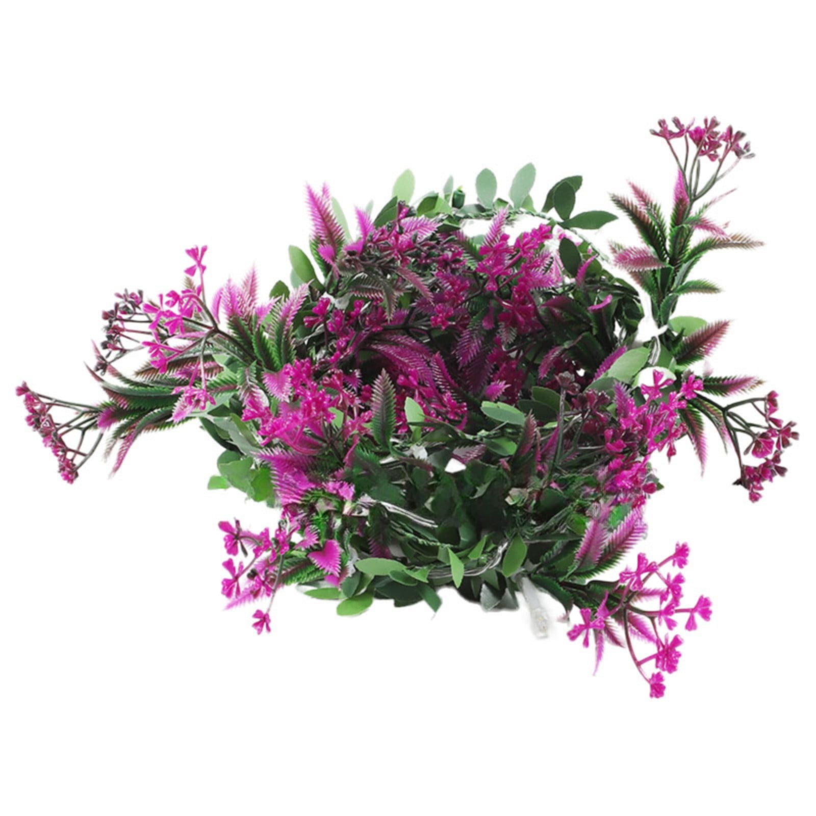 Fake Flowers Christmas Rattan Red Starry Sky Led Light String 2 Meters ...