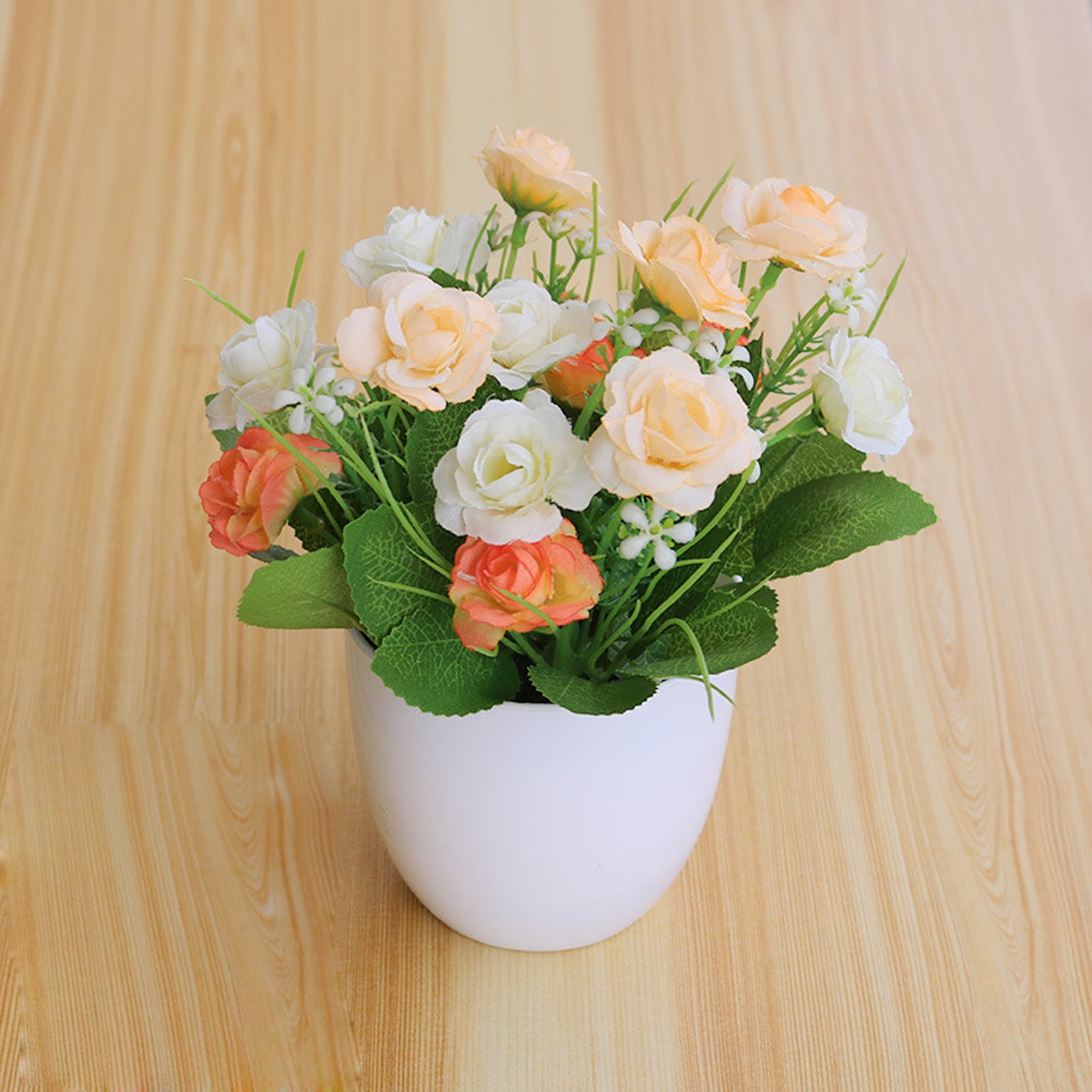 Fake Flowers Clearance! Living Room Decorations Small Daisy Fake Flower ...