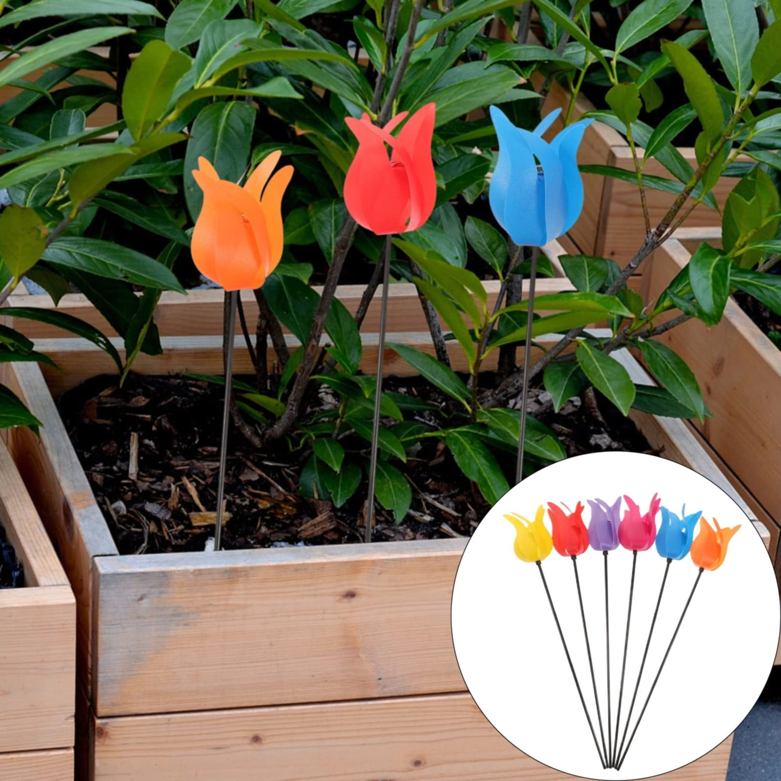 Fake Flowers,Fake Plants,Room Decor,1 Mini Tulip Windmill Clearance ...