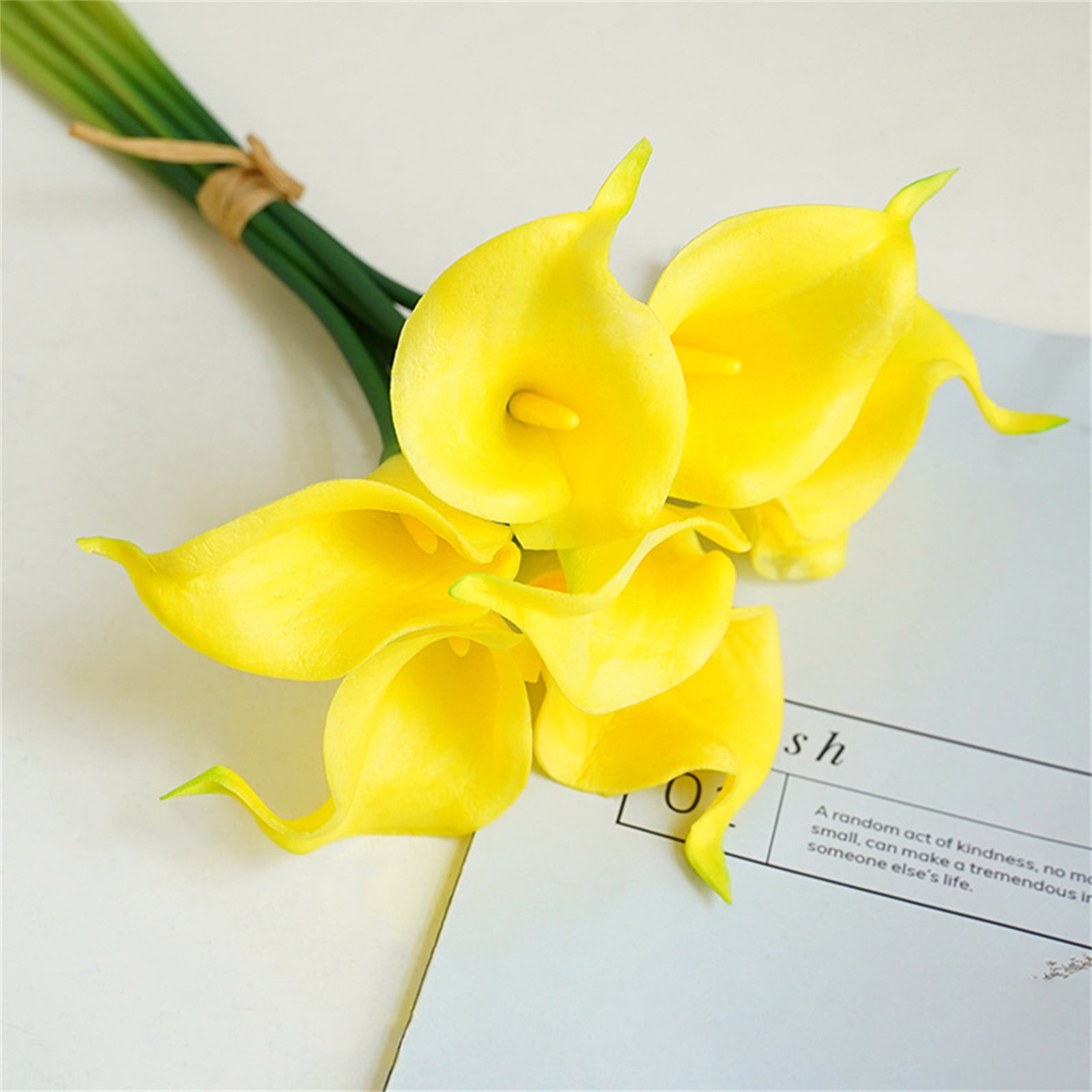 Fake Flowers,Flowers Silk Roses Artificial Flowers In Vase Faux Flower ...