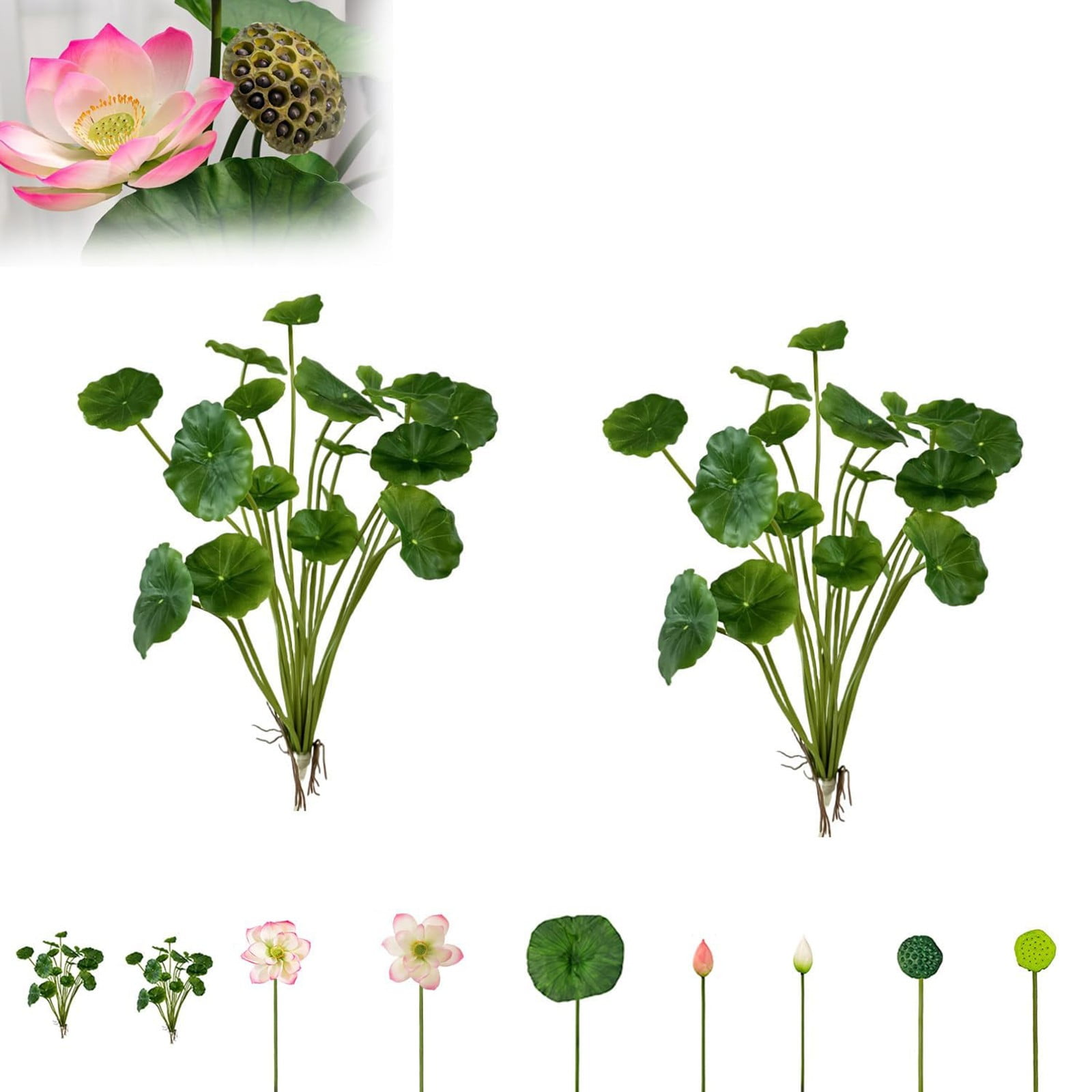 Fake Flowers For Outdoor, Flower Garden Decor, Artificial Silk Flowers ...