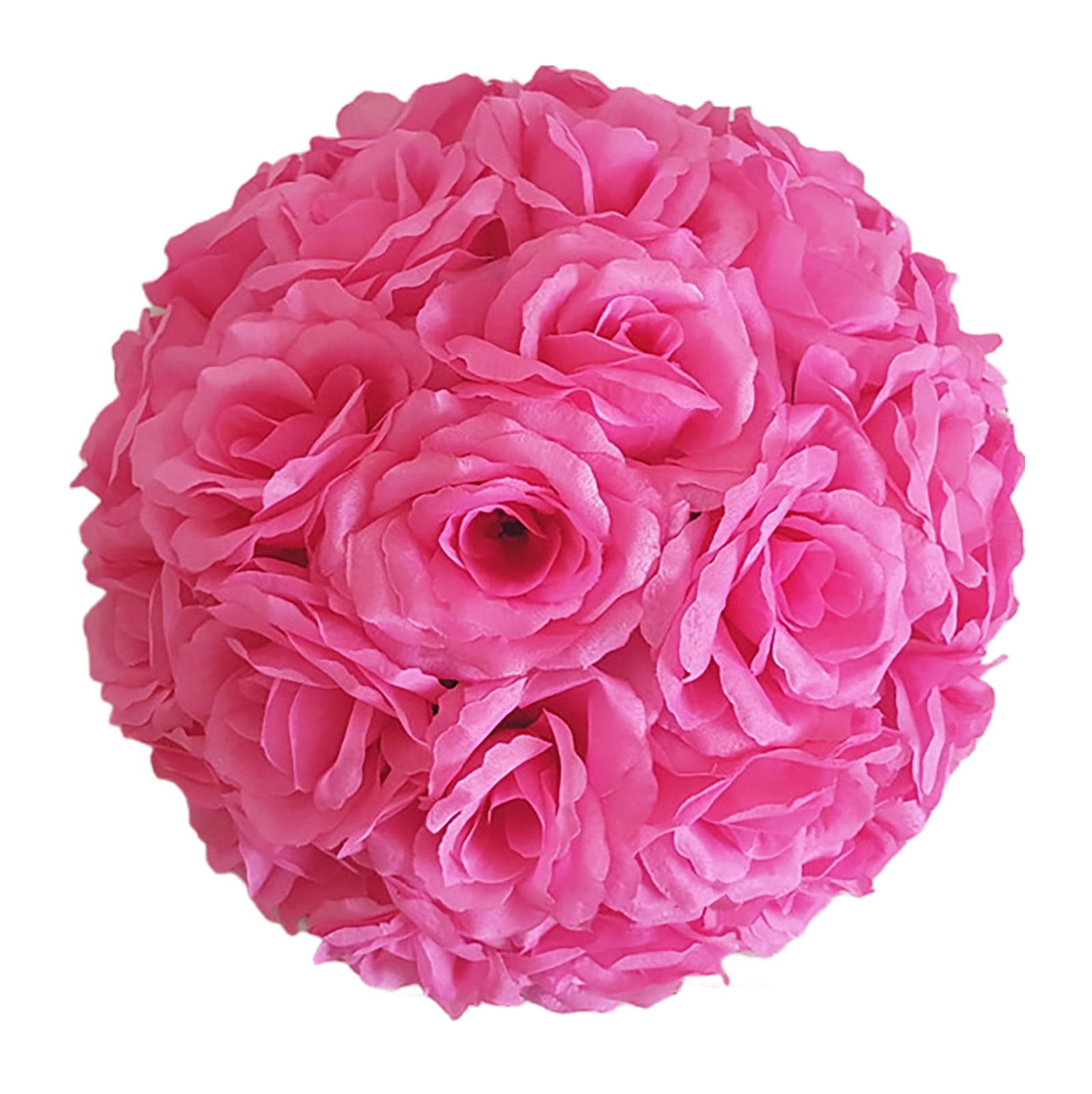 Fake Flowers Realistic Artificial Flower Ball - Silk Rose Floral ...