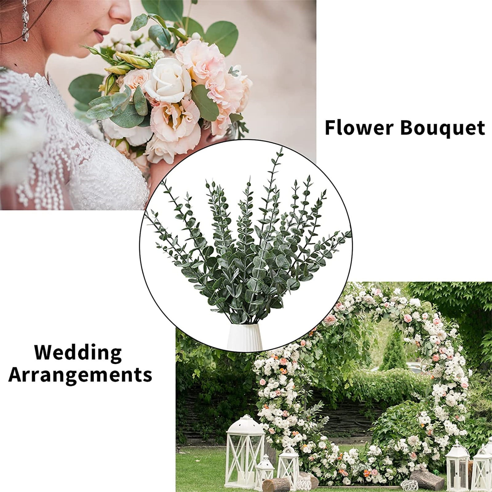 Fake Flowers,Simulation Of Green Plants Indoor Decoration Flowers Home ...