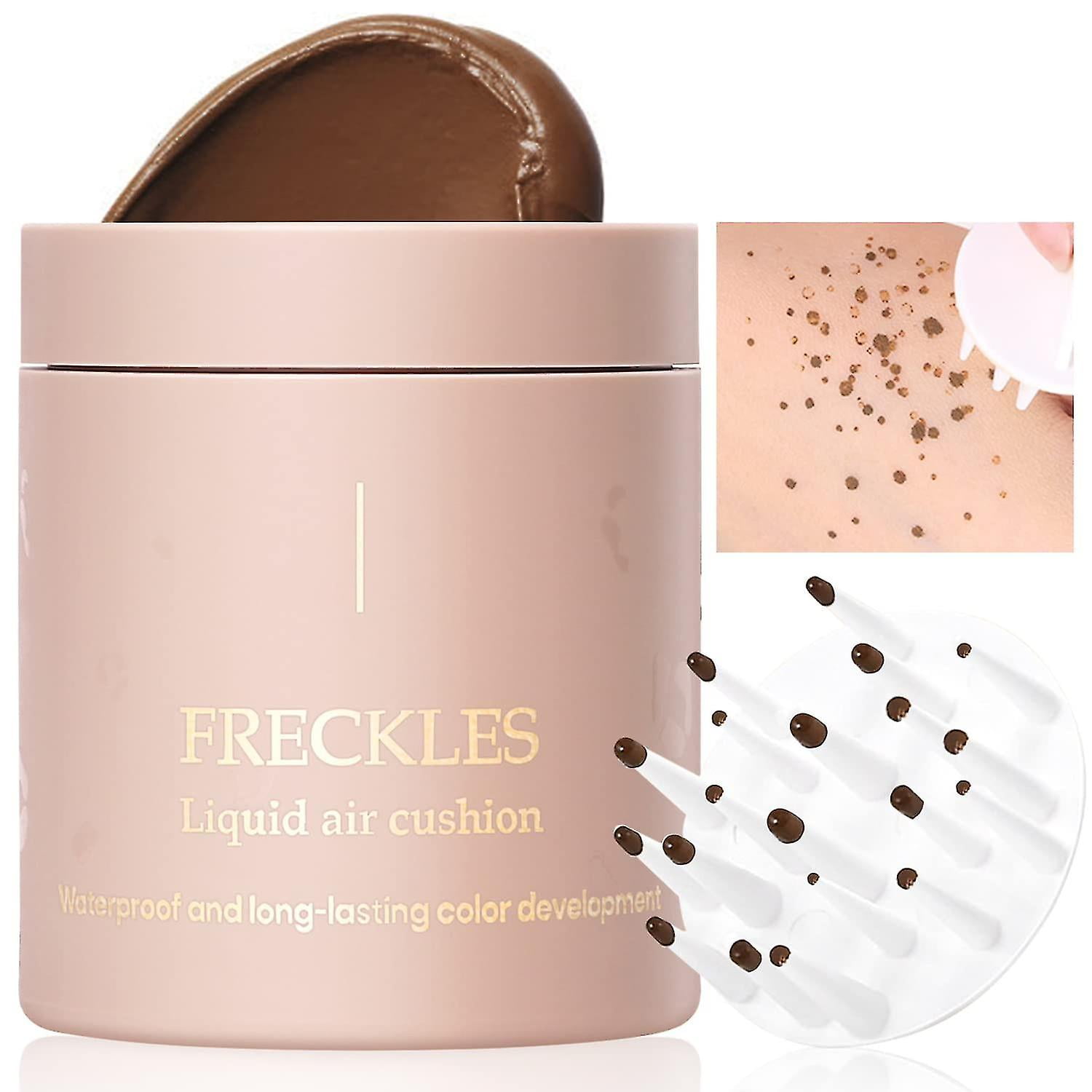 Fake Freckles Stamp Pen, Long Lasting Waterproof Quick Dry Lifelike ...