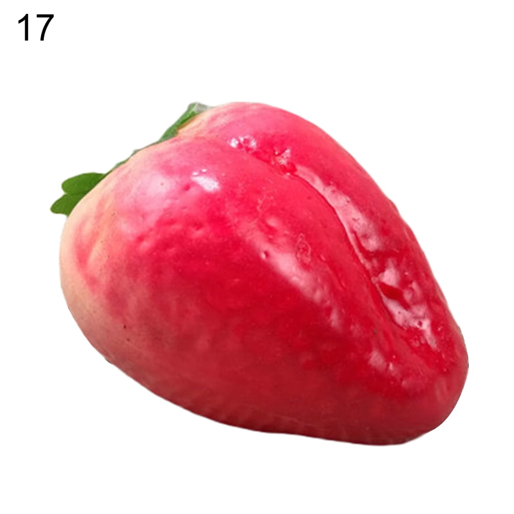 Fake Fruit Artificial Realistic Lifelike Decorative Foam Fruits ...