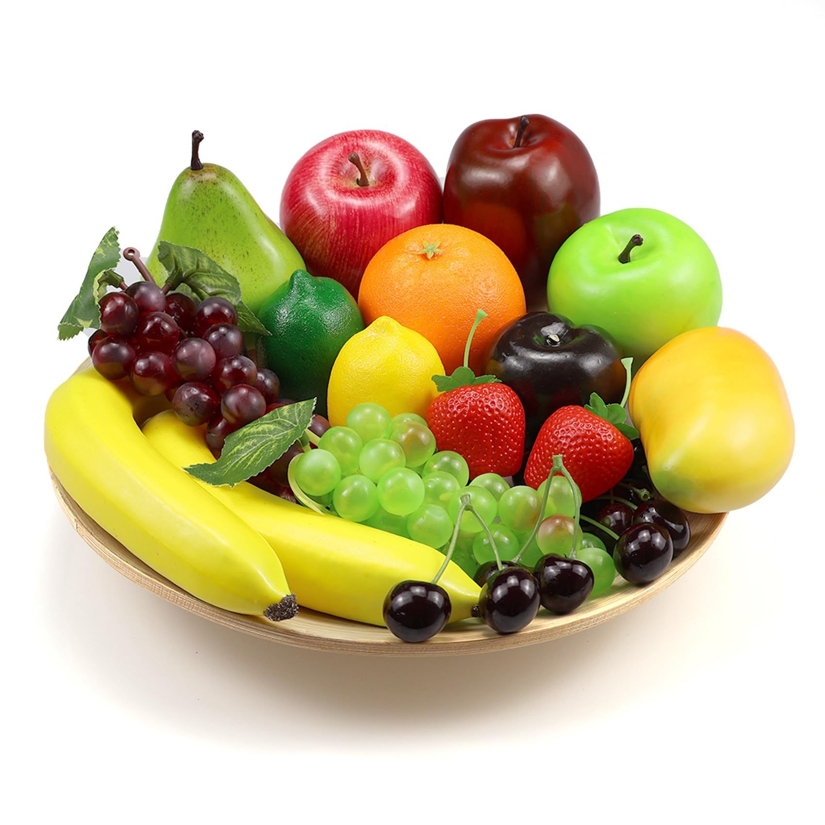 Fake Fruit Pack, Artificial Fruit for Decoration Party, Realistic Fake ...