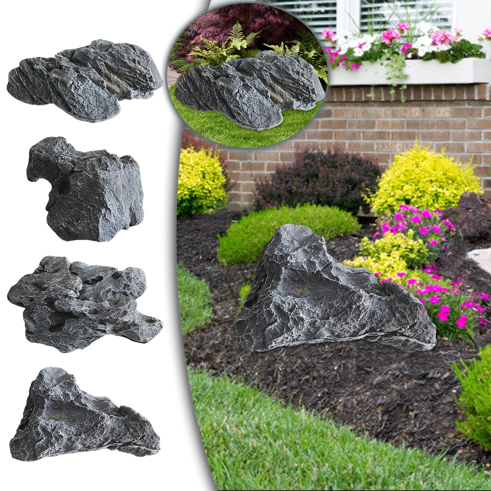Fake Granite Look – Medium– Lightweight – Easy to Install-Landscape ...
