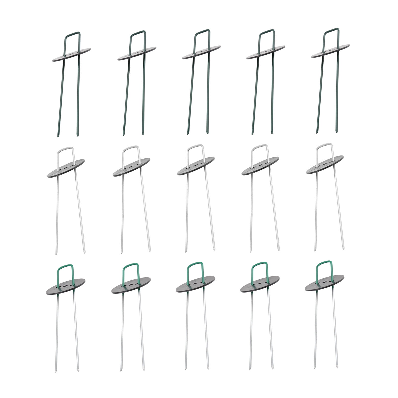 Fake Grass Ground Clear Lawn Nails Garden Pegs Plant Supplies - Walmart.com