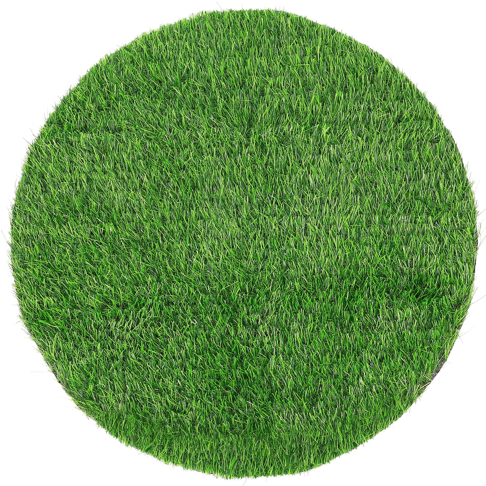 Fake Grass Manhole Cover Circular Artificial Decoration Lawn - Walmart.com