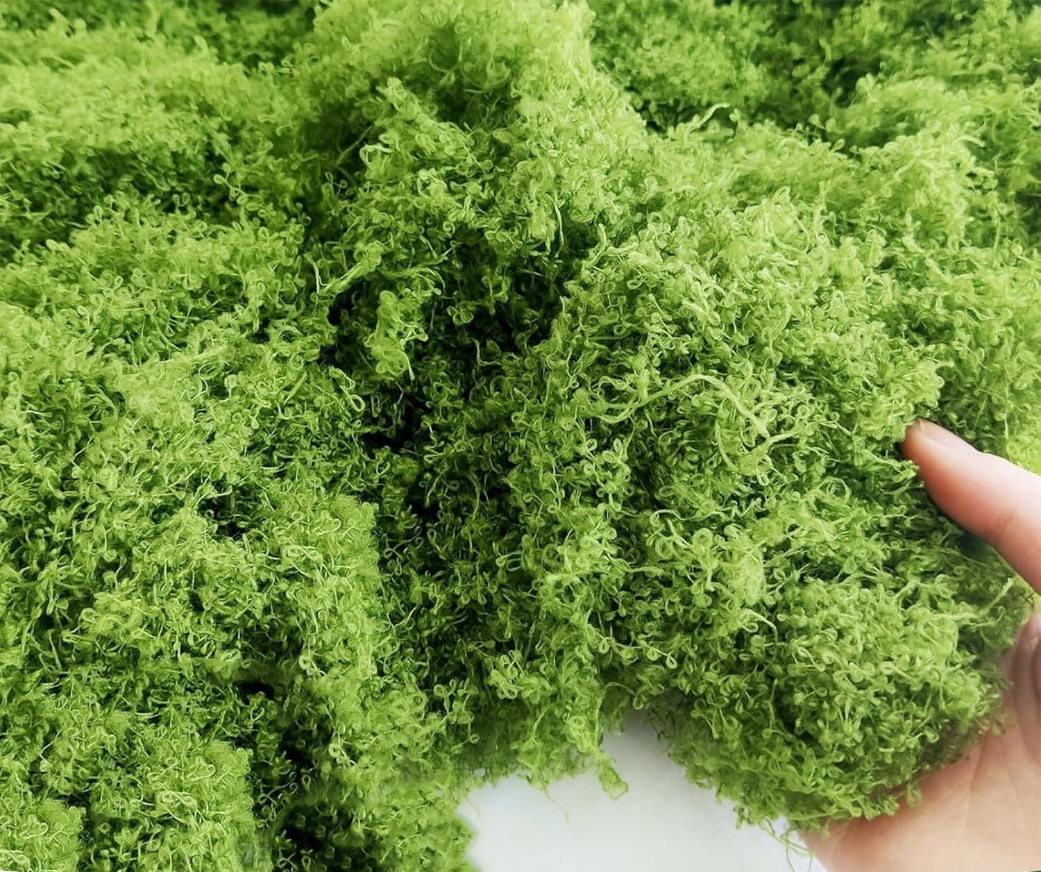 Fake Green Moss for Potted Plants,Bexikou 100g Artificial Moss Fake ...