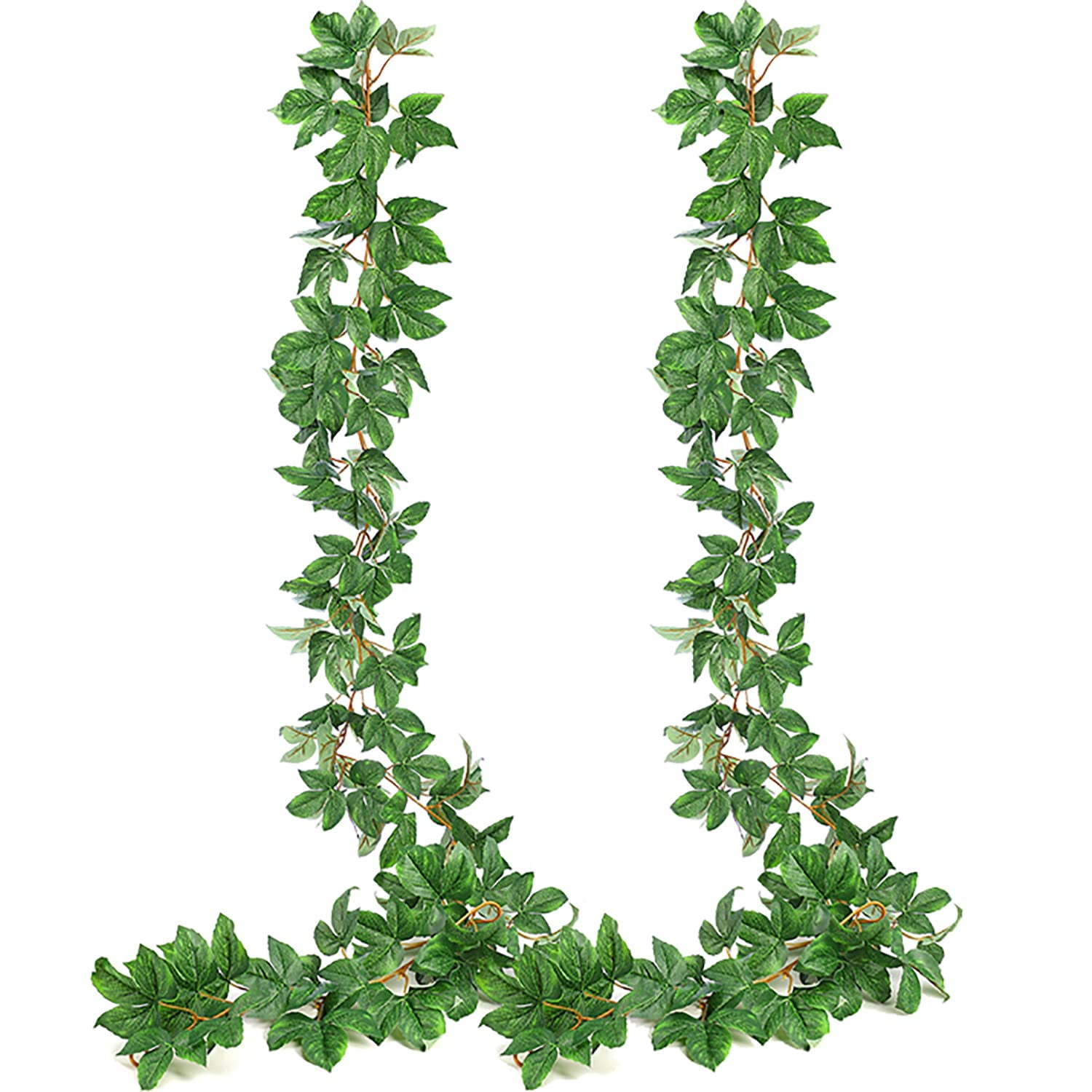 Fake Greenery Garland Fake Vines for Bedroom Fake Ivy Realistic Vines ...