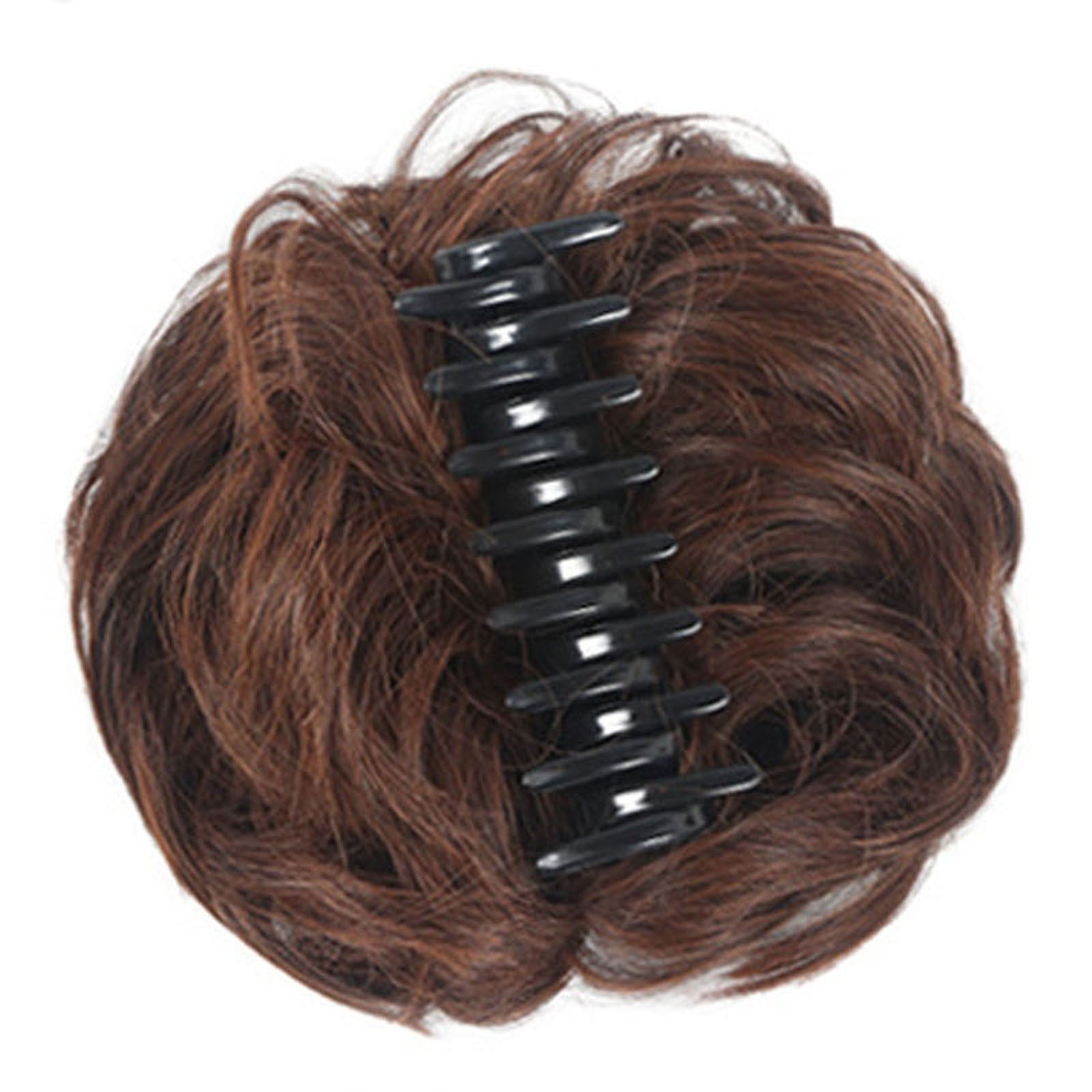Fake HairMost Popular Messy Bun Easy Clip Wig female grasping Clip ...