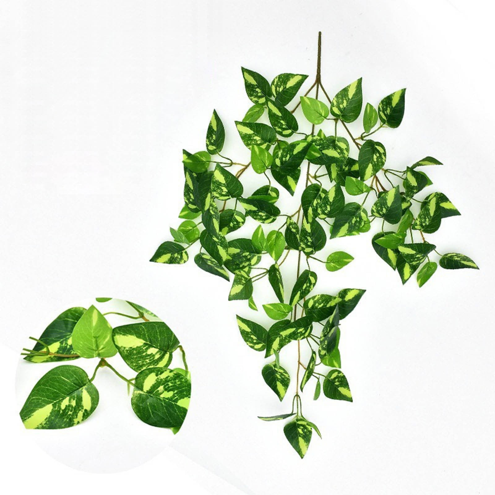 Fake Hanging Plants Decoration,Artificial Hanging Plants for Wall,24 ...