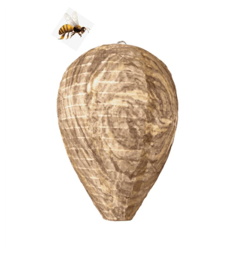 Fake Hornet Nest Hanging Wasp Deterrent Cloth Bee Hive Decoy - Walmart.com