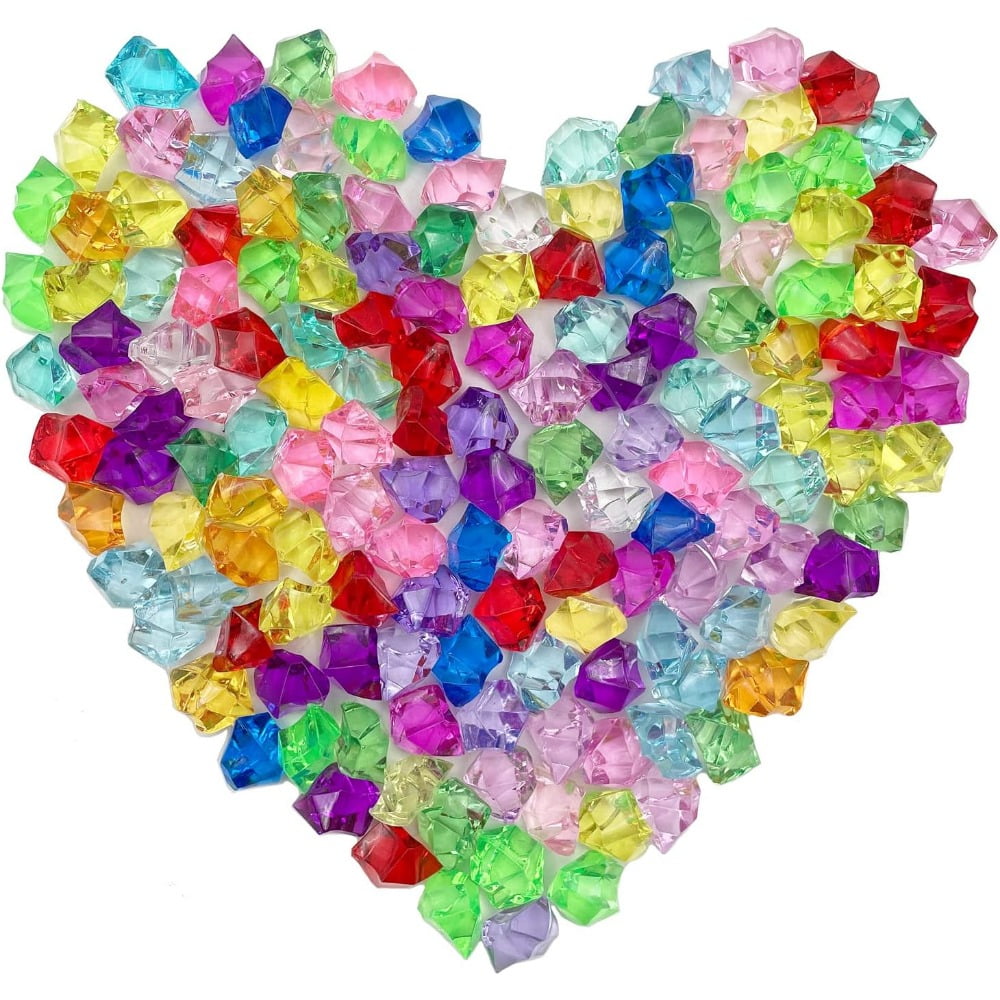 Fake Ice Cubes, Acrylic Vase Fillers for Centerpieces, Crushed Diamond ...