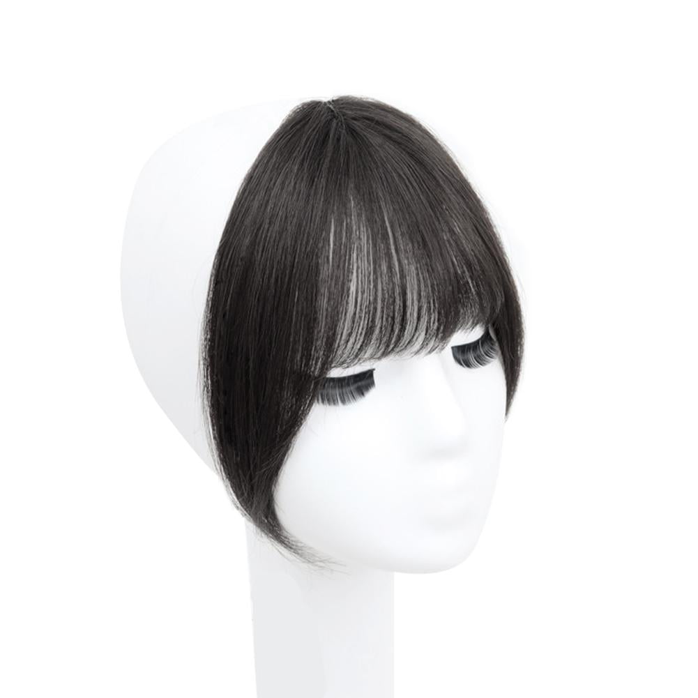 Fake Invisible Synthetic Bangs Front Fringes Clip In Hair Pieces Air ...