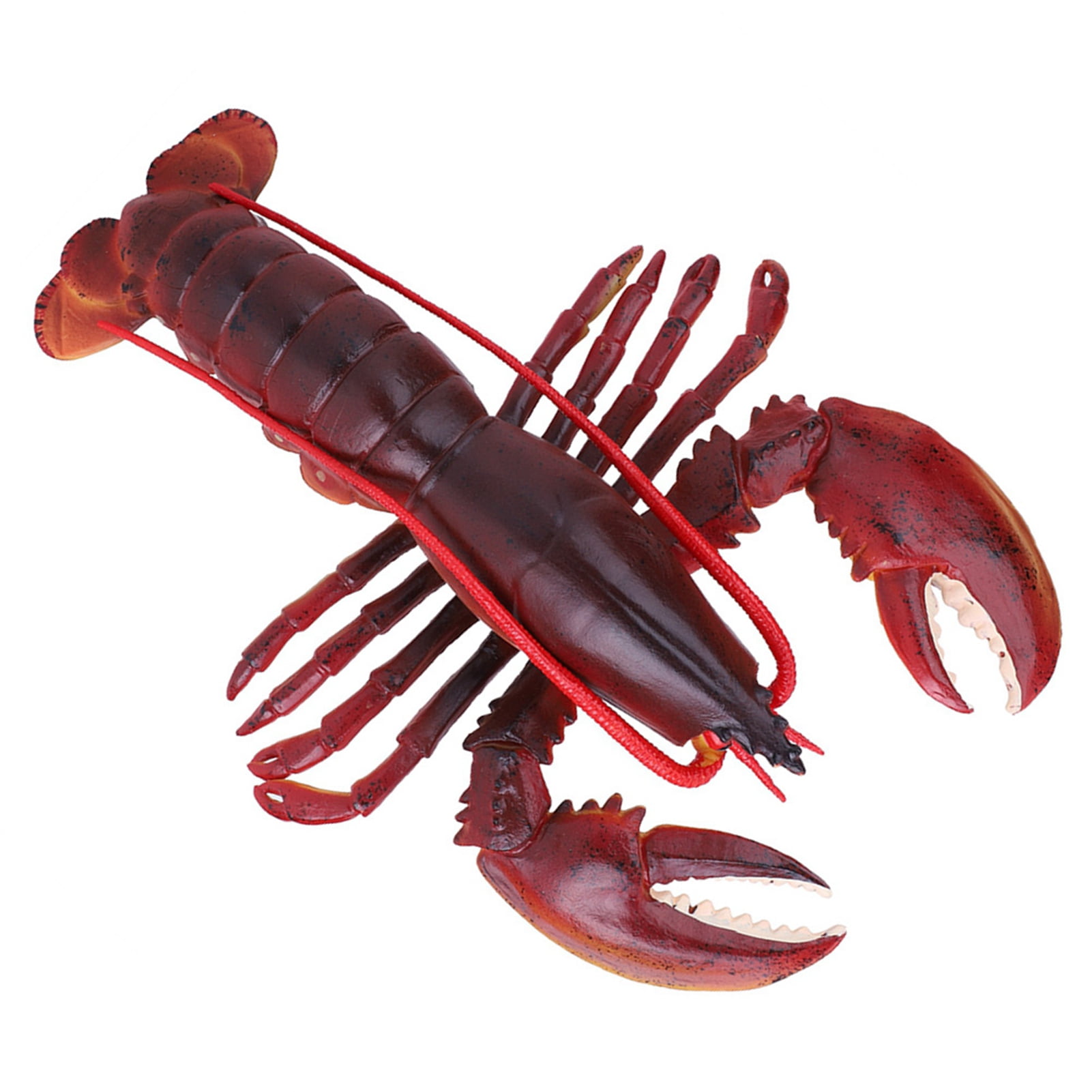 Fake Lobster Lifelike Model Artificial Marine Plastic Animals Desktop ...